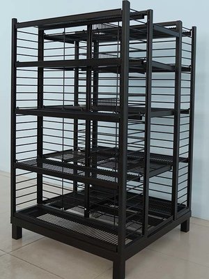 Metal Powder Coated Shelf Fittings Wire Storage Shelf Rack For Store