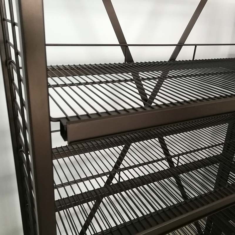 Wire Supermarket Shelf Display Iron Metal For Advertising Goods