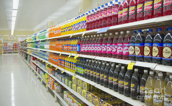 Customized Supermarket Display Racks