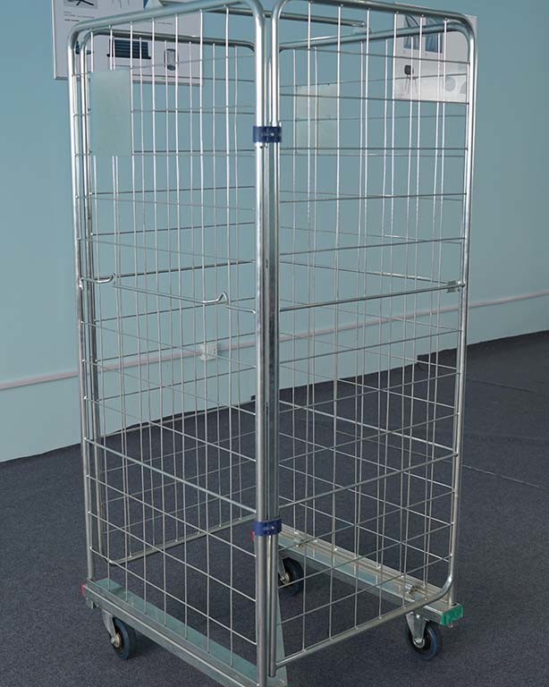 6 Wheel Shopping Trolley Strong Frame