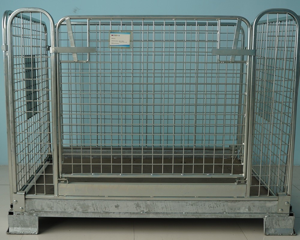 Heavy Duty Metal Storage Cage Steel Calf Box Metal Q235 Steel Material