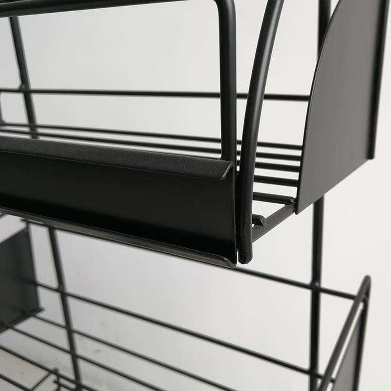 Advertising Custom Display Racks Soft Drinks Display Steel Wire Material
