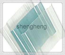 China cheaper FRP corrugated roofing sheet/plastic transparent roofing sheet for greenhouse supplier