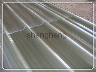 China FRP clear roof sheet/FRP transparent corrugated roofing sheet supplier