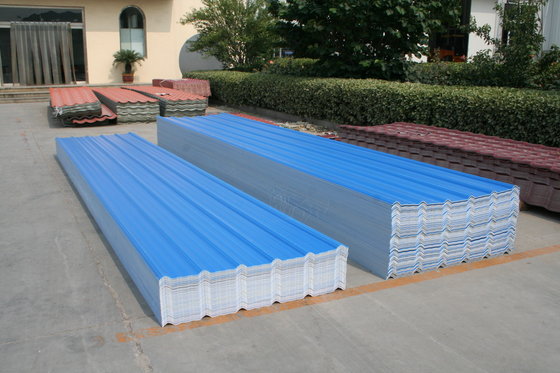 3 layer upvc corrugated roofing sheet/upvc hoja/colored upvc trapezoidal roof sheet supplier