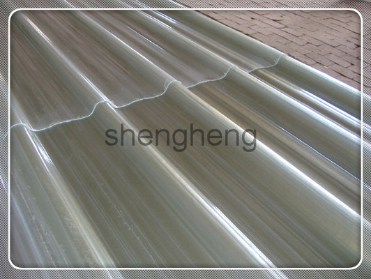 FRP clear roof sheet/FRP transparent corrugated roofing sheet supplier