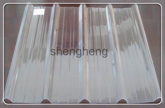 UV coated polycarbonate corrugated roofing sheet/pc transparent roof sheet for greenhouse supplier