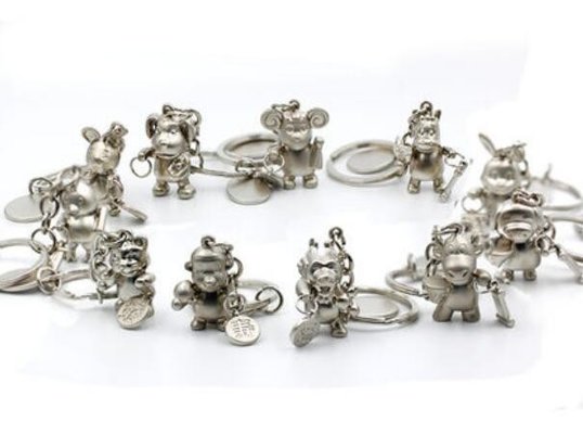 Chinese Zodiac Metal keychain