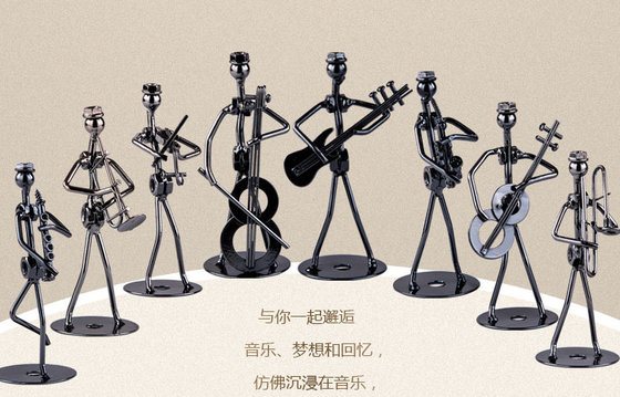 Instrumental Performance iron craftwork Decoration