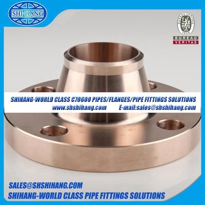 copper nickel UNS C70600 CUNI 9010 flange Solid Welding Neck Flange-ASME B16.5