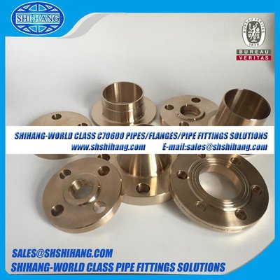 copper nickel UNS C70600 CUNI 9010 flange Solid Threaded Flange-ASME B16.5