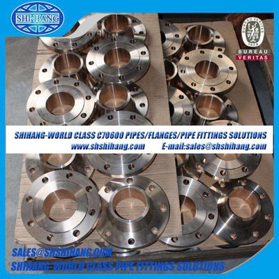 copper nickel UNS C70600 CUNI 9010 flange Solid Socket Welding Flange-ASME B16.5