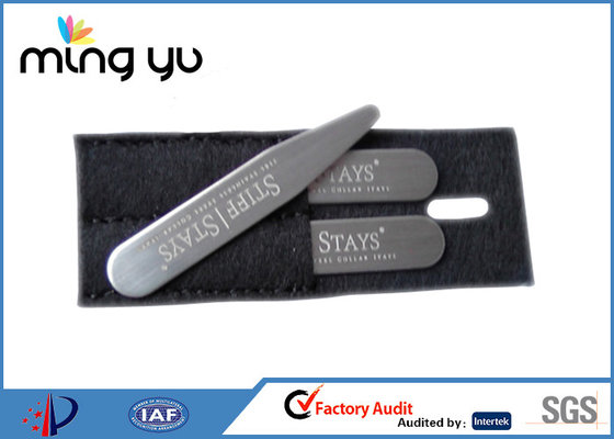 mixed sizes stainless steel 304 mirror surface collar stays shirt collar  metal