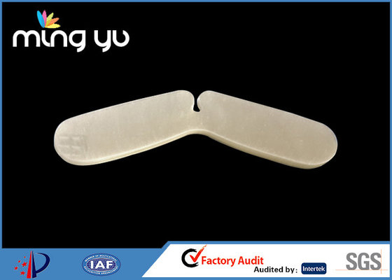 Clear Shirt Collar Plastic Insert Customized Shape 0.25mm - 0.35mm Thickness