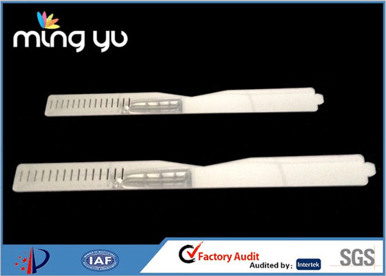 Garment Shirt Collar Band 46cm 3cm 0.3mm PVC PET Shirt Package Support Strip