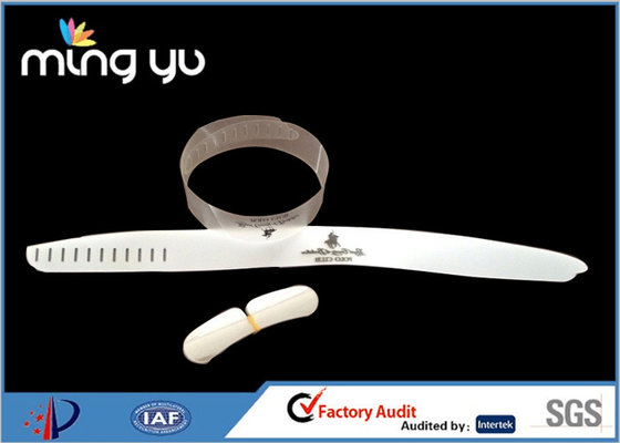 Light Blue PVC Plastic Shirt Collar Stays 40cm - 61cm Length
