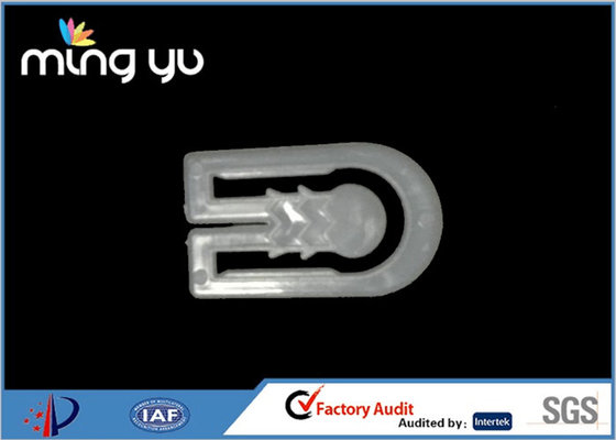 PS PP Material Shirt Package 3.4cm*2.5cm Ice Colour Square Plastic Clip