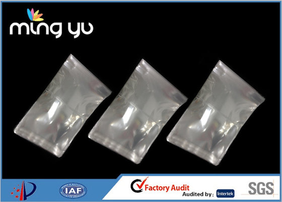 23cm Width Plastic Shirt Bags Transparent Logo Printed For Garment Package