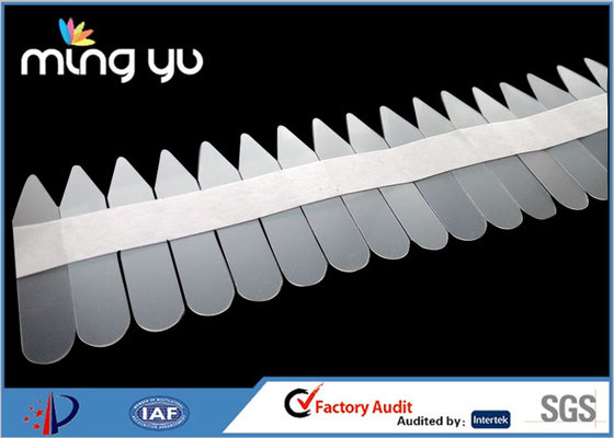 PET Engravable Collar Stays Insert Package 0.25mm × 6.35cm × 1cm Tape Roll