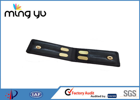 Stainless steel dress metal collar stays with magnets , Customised