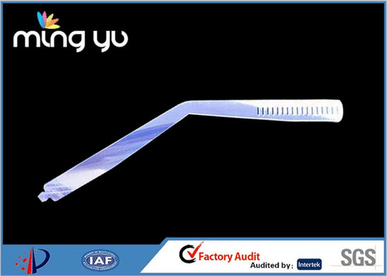47cm PVC/PET Shirt Stay Plastic Collar Band Light Blue Support Strip