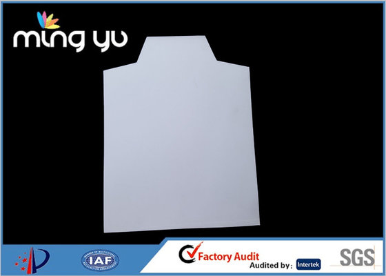 Garment Collar Logo Printing Shirt Cardboard Insert White For Shirt Package