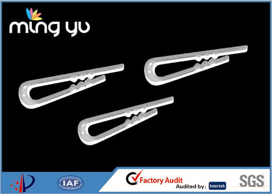 Solid Transparent Plastic Shirt Clips 3.3cm 3.8cm 4.3cm ISO Certification