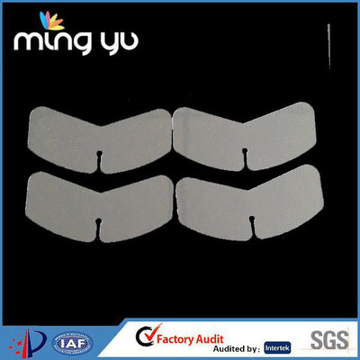 Recyclable Shirt Packaging Collar Butterfly 0.3mm Eco Pvc for Wing Collar Shirt