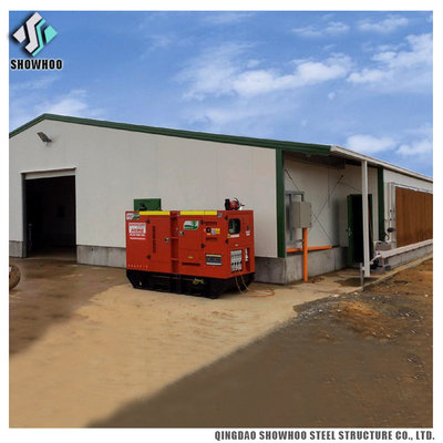 Cheap Prefabricated Pre Engineering Steel Structure Chicken Farm Poultry House