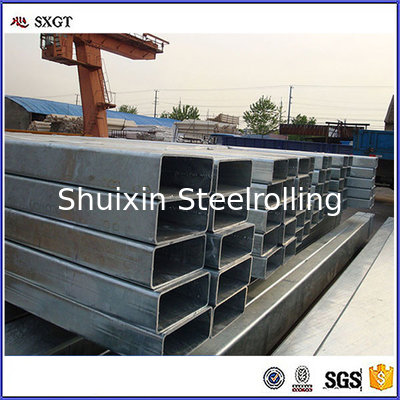 DIN cold rolled rectangle tube galvanized steel conduit pipe Steel Structure