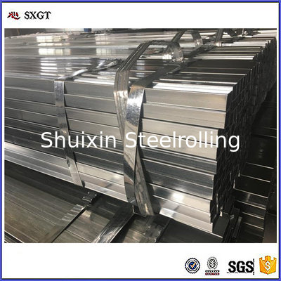 q235 40x60mm pre-galvanized rectangular steel tube / pipe GI steel pipe