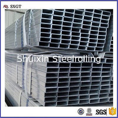 pre-galvanized steel Rectangle pipe/hot dipped galvanized Rectangle tube 48mm