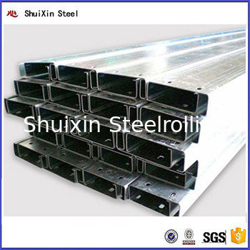 high strength GB ASTM JIS Galvanized structural steel c channel