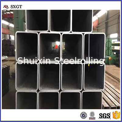 Q195 Q235 Square Round ERW Welded Hollow Section Steel Tube / Pipe