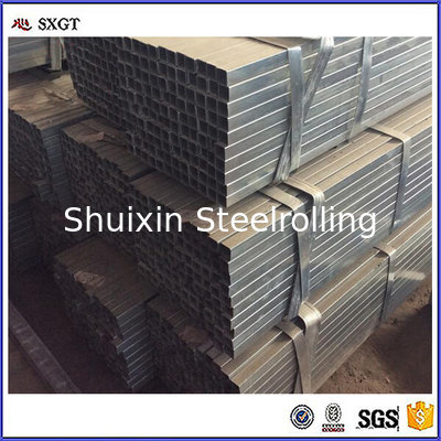 Q195 cold rolled rectangle tube hot dip galvanized steel Construction Structure