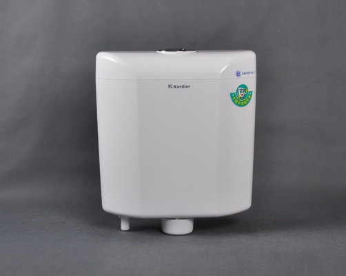 Bathroom 3L / 6L Dual Flush Tank , PP Material Lavatory Toilet Cistern