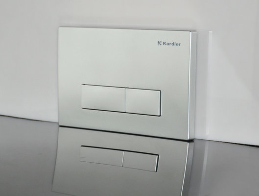 Smart Bathroom Concealed Plastic Toilet Flush Panel For Hotel WC Washroom