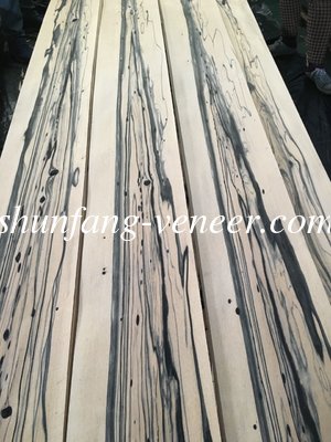 White Ebony Natural Wood Veneers Exotic Veneers Decorative Veneers supplier
