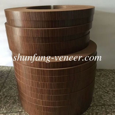 Cross Grain Veneer Edge Banding Real Wood Veneer Edgebanding for Furniture Doors Cabinetry and Panel supplier