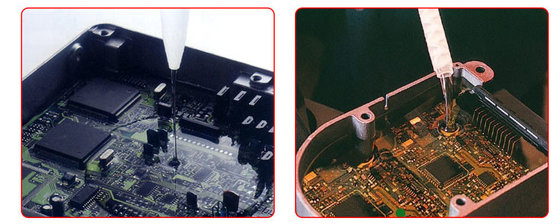 clear electronic potting silicone for electronics led module