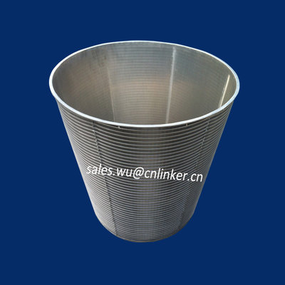 wedge wire centrifuge basket withstand the stresses of centrifugal dryer system