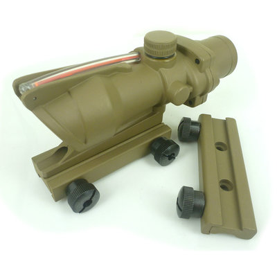 Optical Fiber IR Long Range Scope Day And Night Infarared Scope 4x 32mm