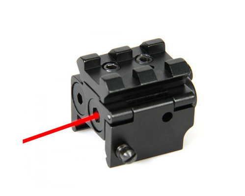 3V 635nm - 650nm Tactical Flashlight Laser Red Mounted 20mm Picatinny Rail
