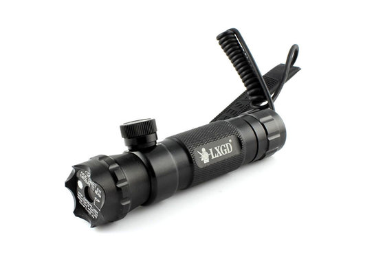 Heavy Duty Tactical Flashlight Laser Green 532nm 5mw For Low Tempreture