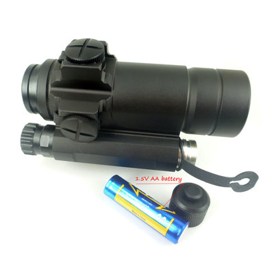 Electronic 1 X 32 Airsoft Rifle Scopes Intergrated 3 Moa Green / Red Dot