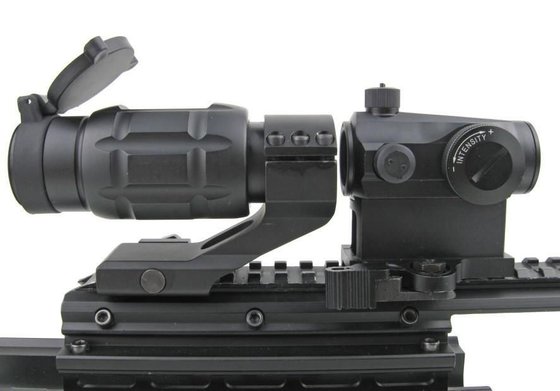 3x21 Optical Instrument With 20mm Rail Mount Hunting Scope Rainproof Optics Sight