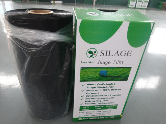 Well Blown Black Silage Wrap Film Stretch Wrapping Film