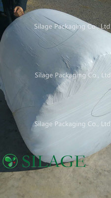 White 750mm*1500m Blown Silage Wrap Film for Poland