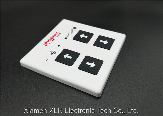 Customized Size / Shape	Plastic Rubber Keypad Anti - Wear , Eco - Friendly