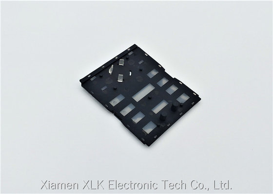 Black Electronics Plastic Rubber Keypad Carbon Pill Conductive ISO9001 Approval